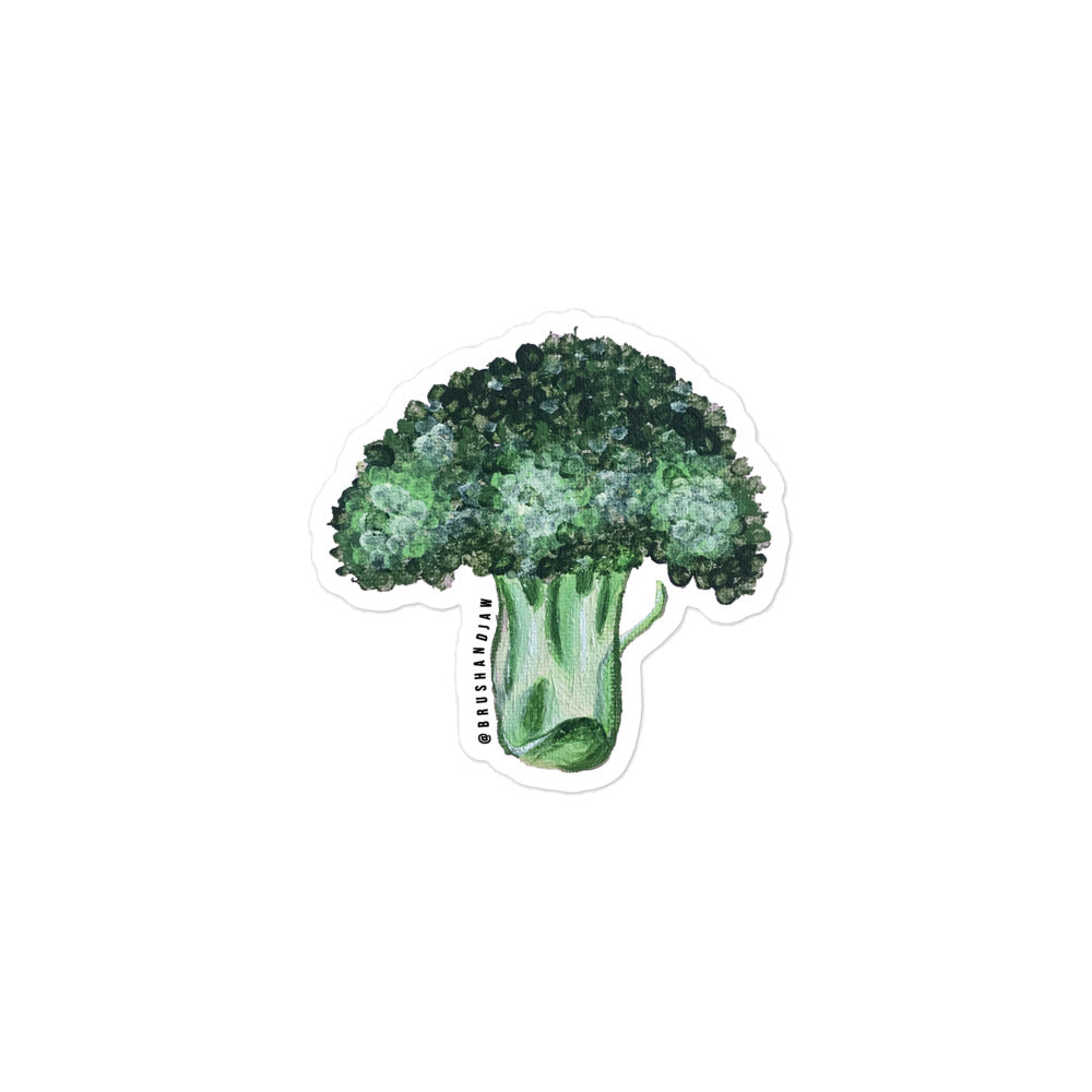 Broccoli Sticker – Gabby Strong